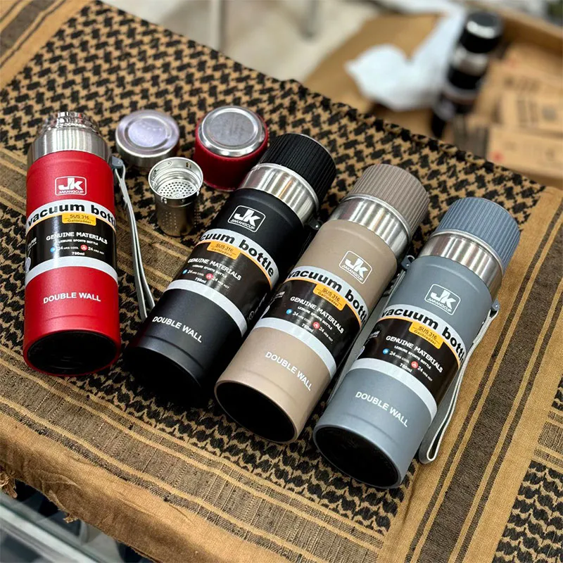 فلاسک استیل دوجداره برند JK - استوک امین